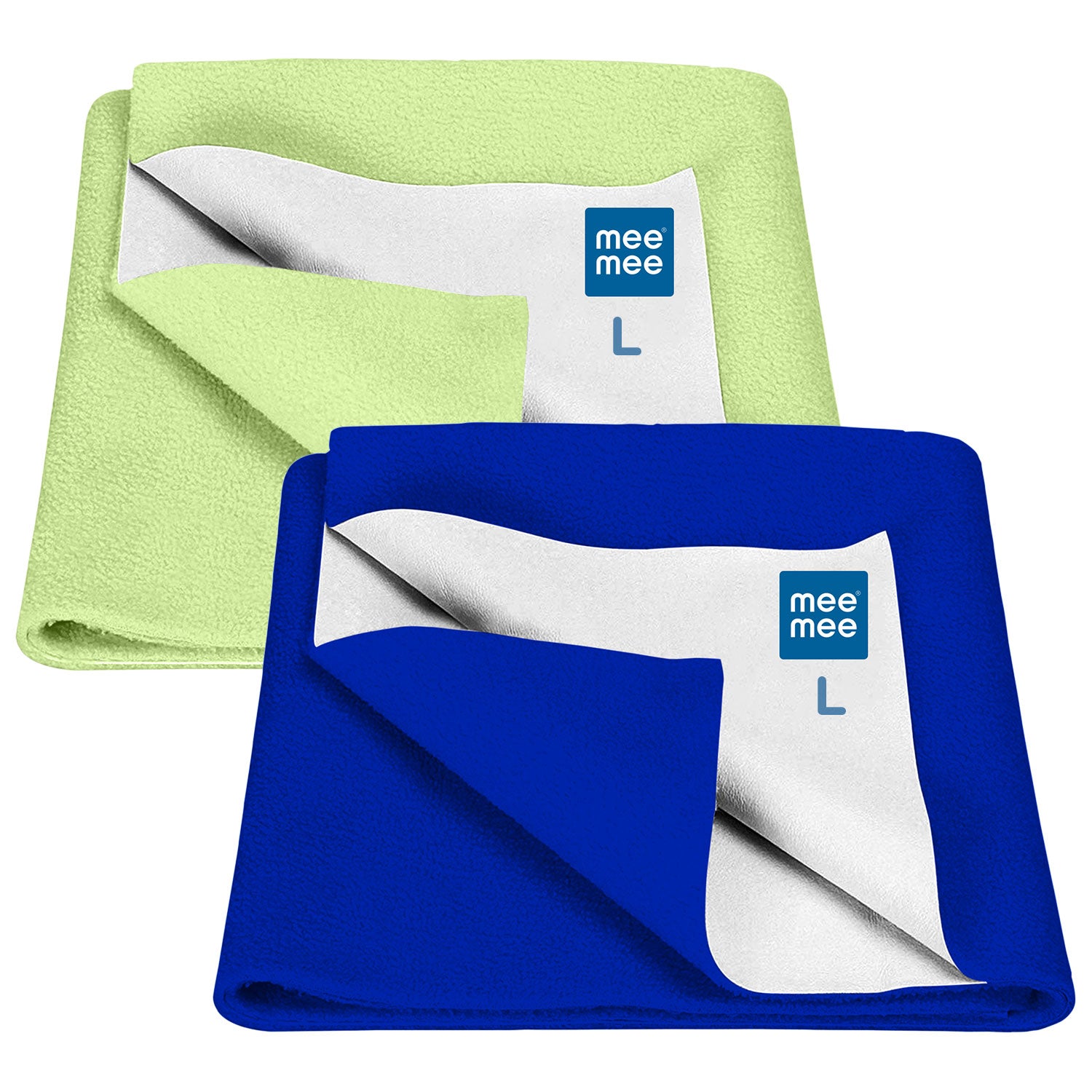 MEEMEE Vibrant Pista Green and Royal Blue Mat: Perfect for Comfort and ...