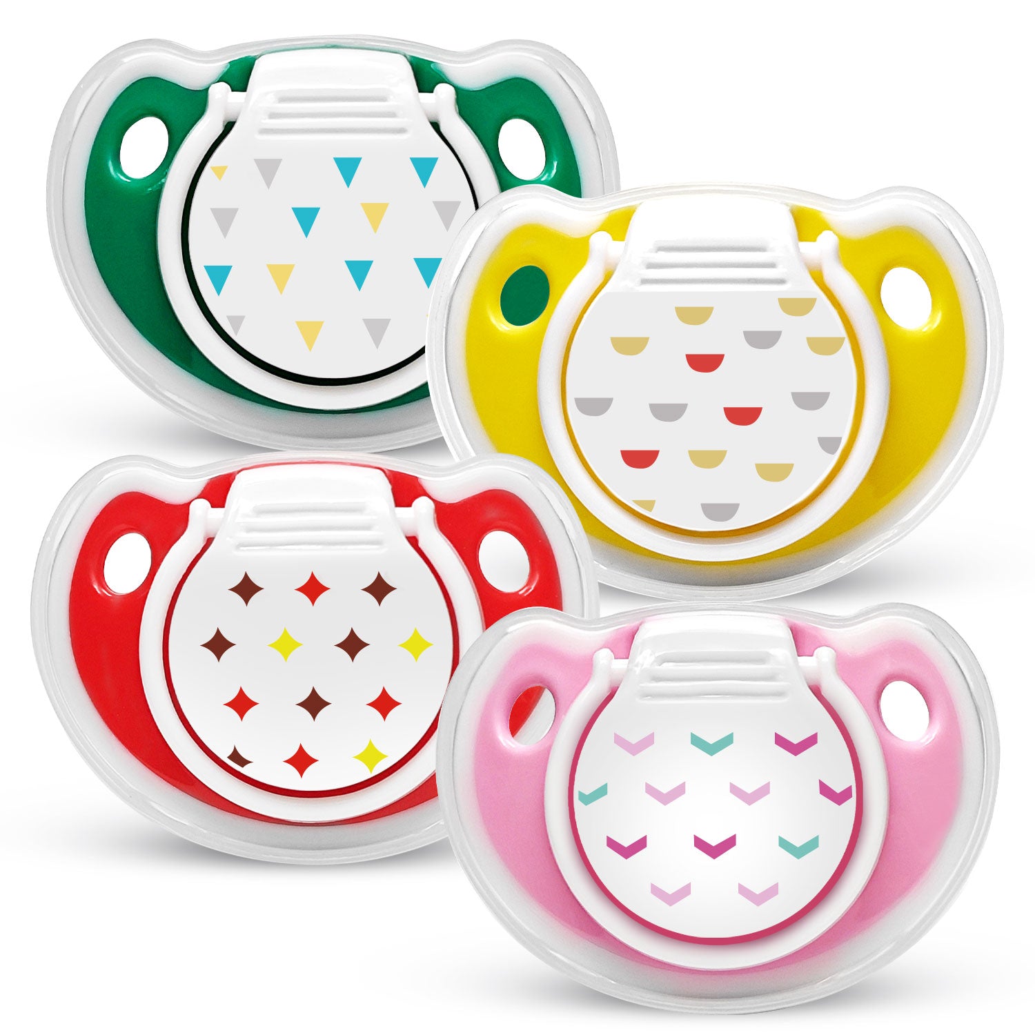 Mee Mee Pacifier Party: Four Unique Designs for Your Baby's Comfort (P ...