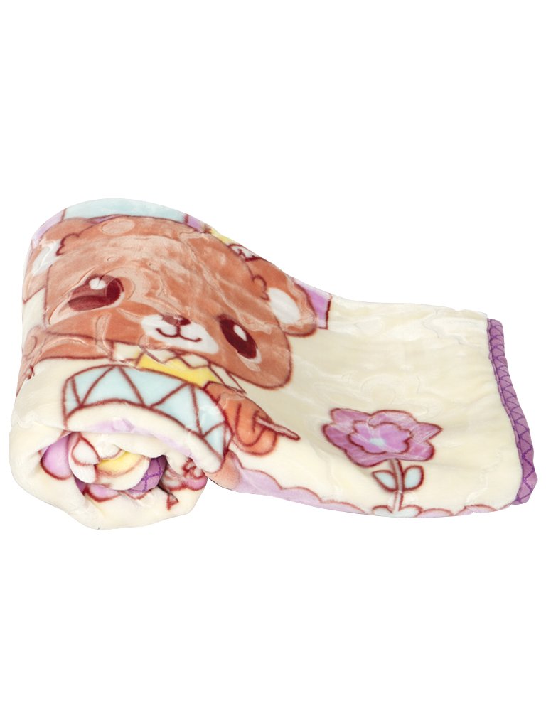 Mee Mee Cuddle Up Reversible Baby Blanket (Purple)